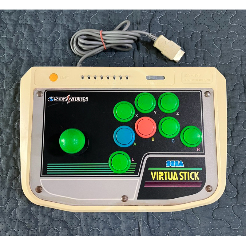 Sega Saturn Virtua Stick HSS-0136 Controller จอยโยก Sega Saturn แท้ | Shopee Thailand