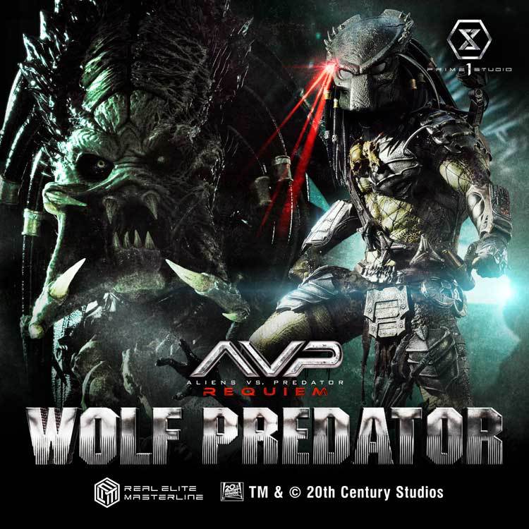 พรีออเดอร์ Prime 1 Studio : Wolf Predator (Aliens vs. Predator: Requiem ...