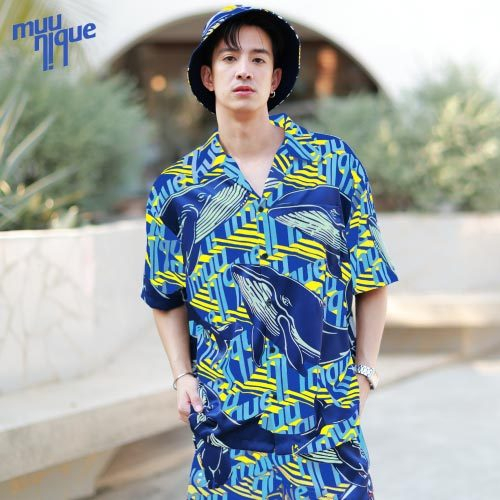MUUNIQUE HAWAI SET รุ่น MUUKUJIRA Sky Blue | Shopee Thailand