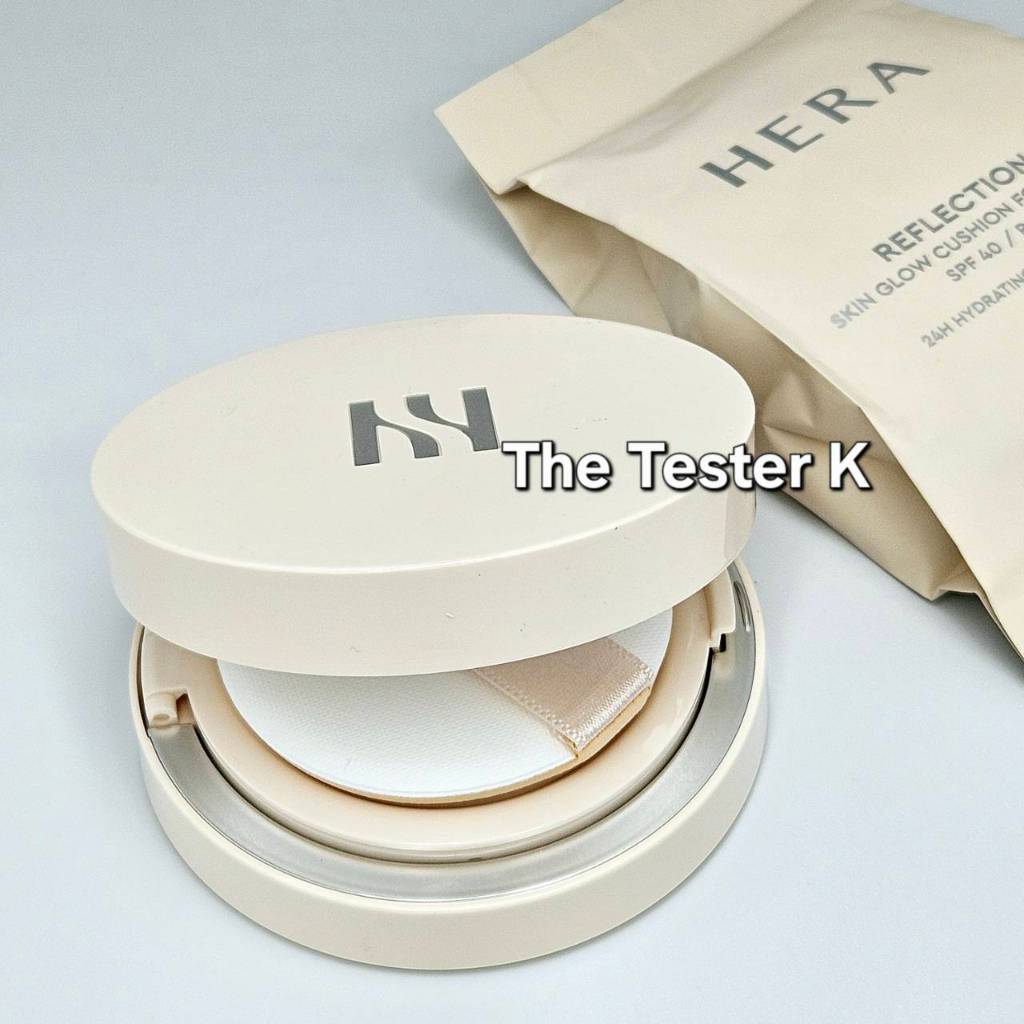 #พร้อมส่ง /Exp4/11/27 #สูตรใหม่ คุชชั่นไฮบริดเมซ ผิวกระจก #Hera – Reflection Skin Glow Cushion ...