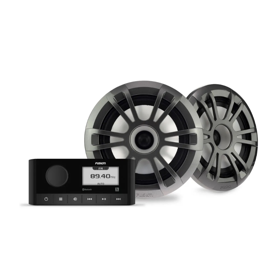Fusion Kit Stereo & Speaker Kit, RA210 + XS 6.5" ลำโพง ลำโพงติดเรือ ...