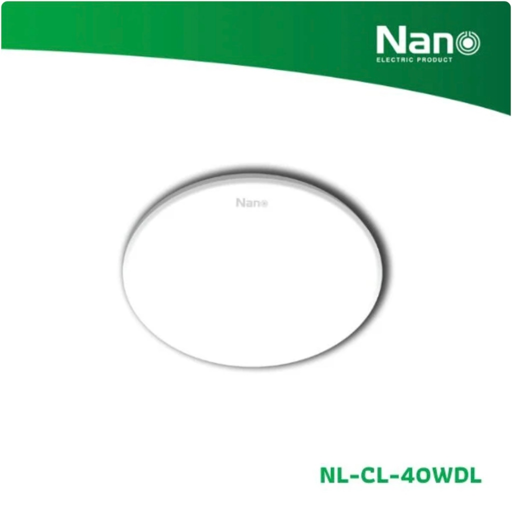 NANO LED Ceiling Light LED โคมไฟ เพดาน โคมซาลาเปา แอลอีดี แสงขาว 6500K ...