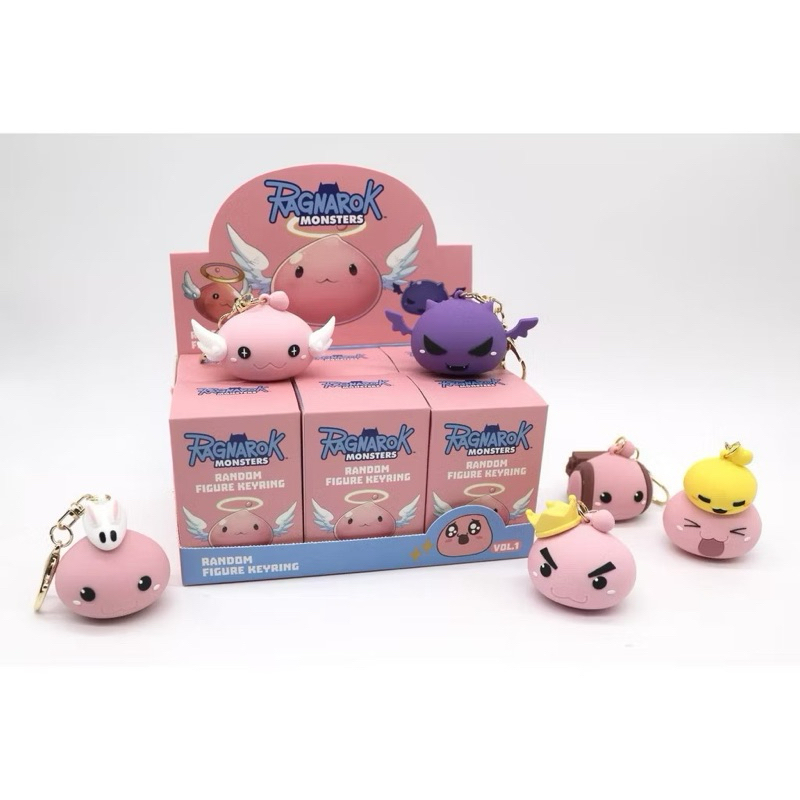 [ของแท้🇯🇵/พร้อมส่ง ] Ragnarok Monster Random Figure Keyring Vol.1 - Set ...