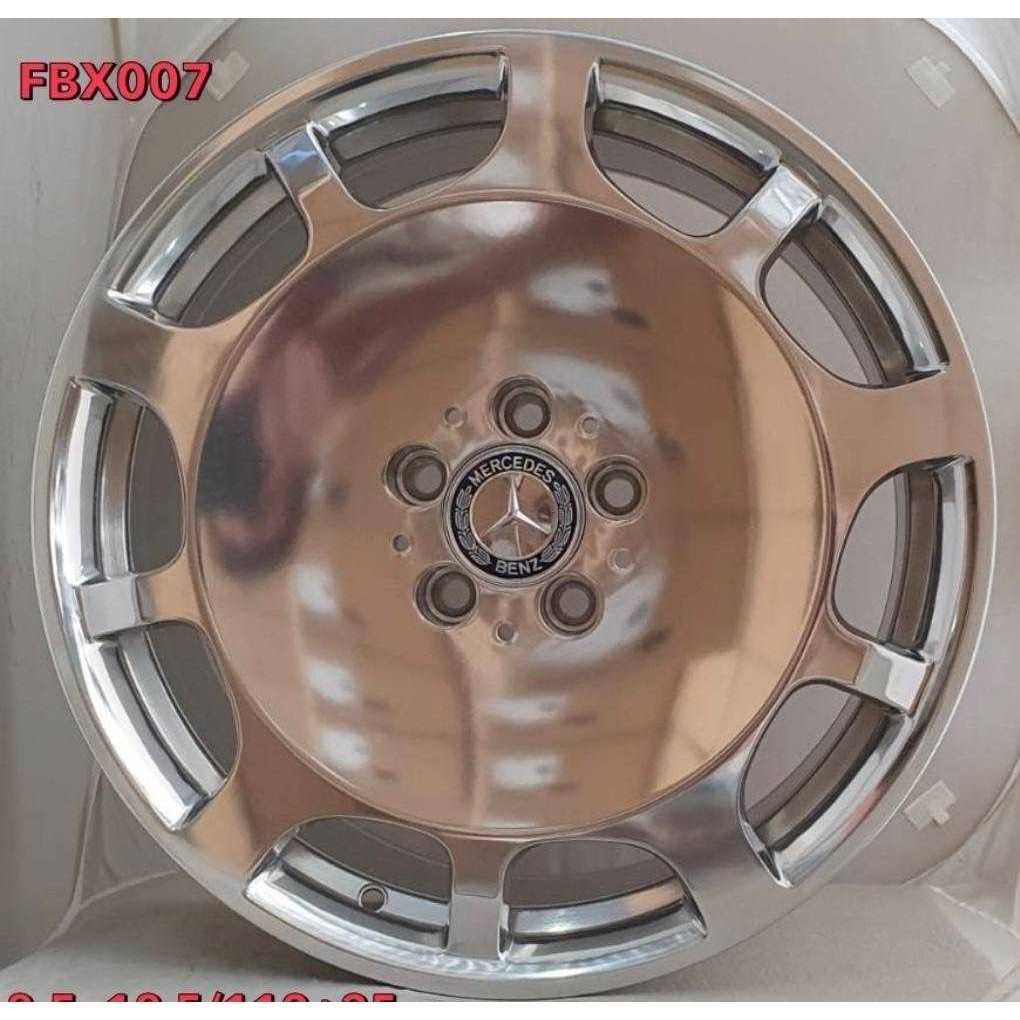 ล้อแม็กซ์ FBX007-8 สี Elaborate Polishing 8.5x18 5รู112 ET35 | Shopee ...
