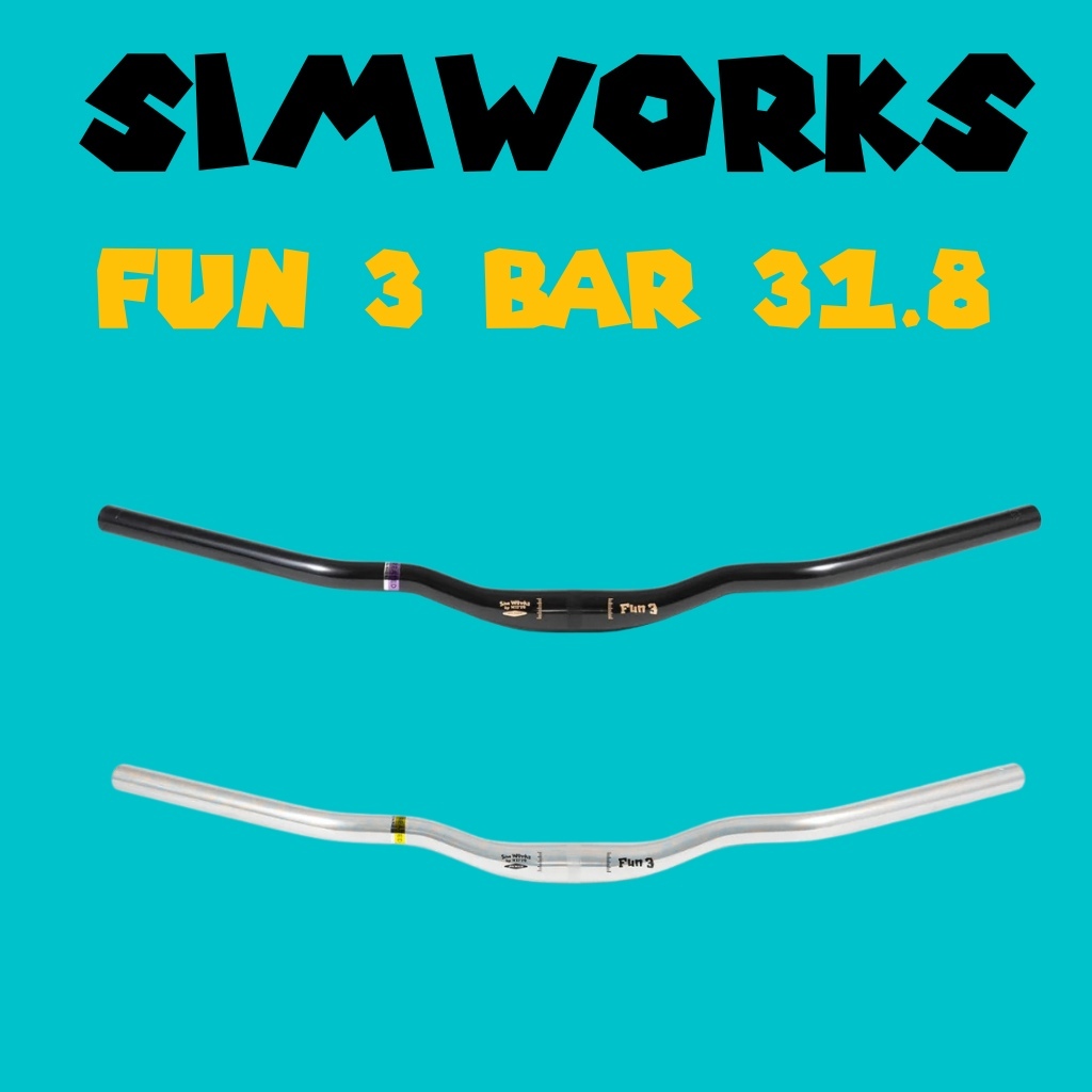 แฮนดจักรยาน Nitto Simworks Fun3 Bar 31.8mm | Shopee Thailand