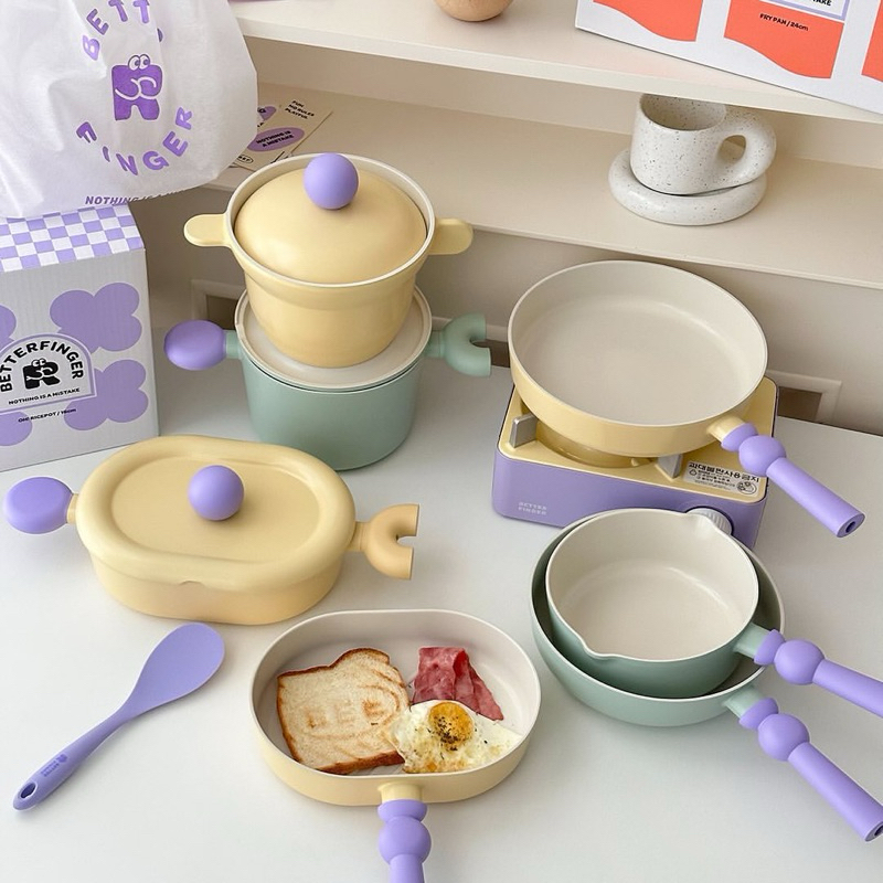 [Better Finger] Pot Pan Set | Shopee Thailand