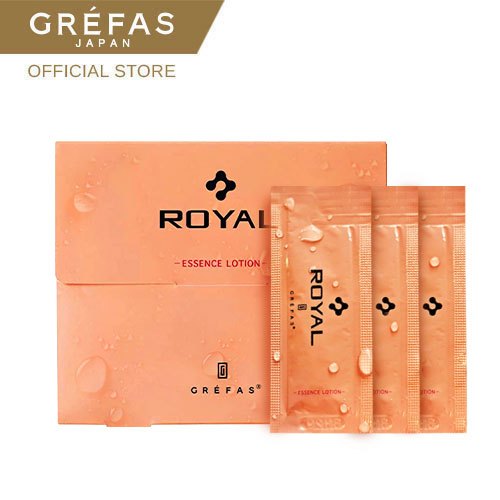 GREFAS ROYAL ESSENCE LOTION เกรฟาส โรยัล เอสเซ้นส์ โลชั่น 30 ซอง ระดับ ...