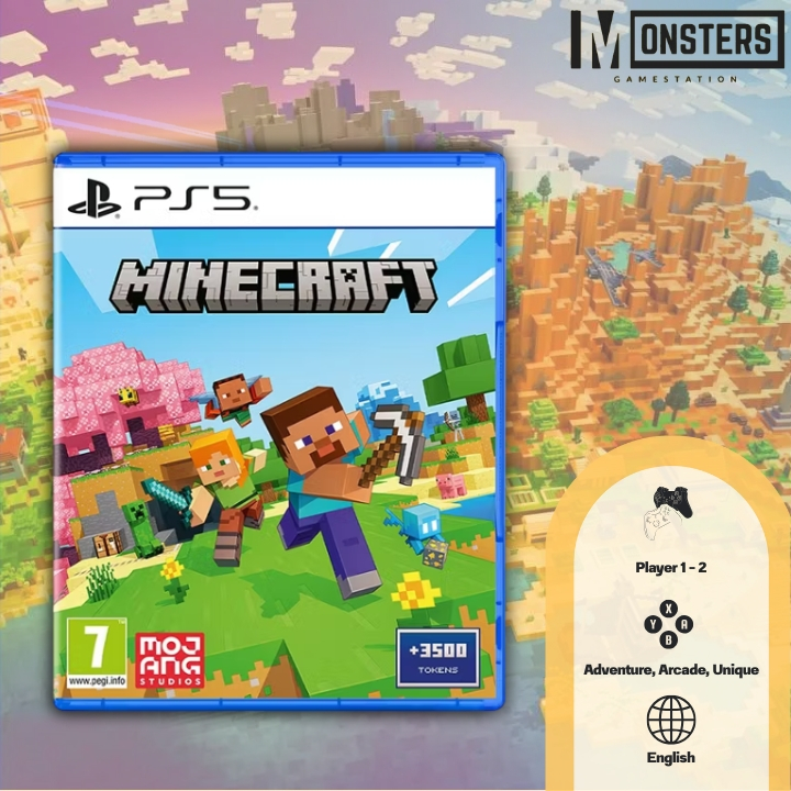 Minecraft [PS5] (สินค้าพร้อมส่ง) [มือ1] | Shopee Thailand