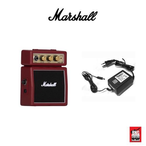 MARSHALL ตู้แอมป์ขนาดเล็ก รุ่น MS-2R สีแดง มินิแอมป์, มินิแอมป์พร้อมอะ ...