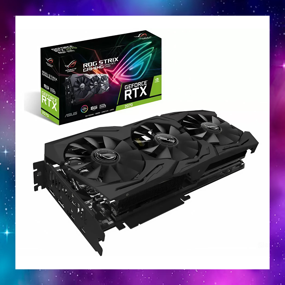 VGA (การ์ดแสดงผล) ASUS ROG STRIX RTX2070 2070 O8G GAMING - 8GB GDDR6 ใช้งานปกติ | Shopee Thailand