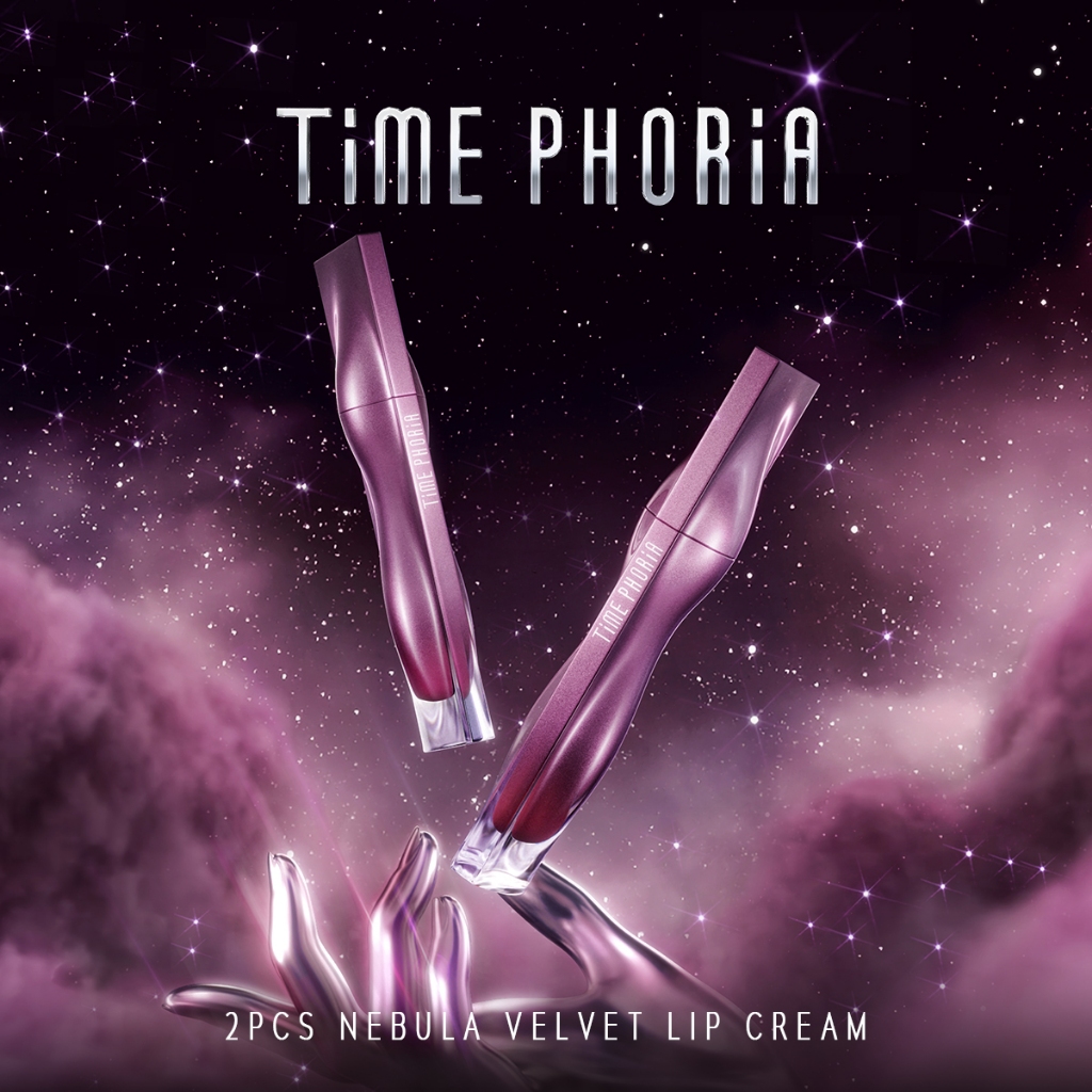 [เซตคู่ สีขายดี] Time Phoria Nebula Velvet Lip Cream 4ml | Shopee Thailand