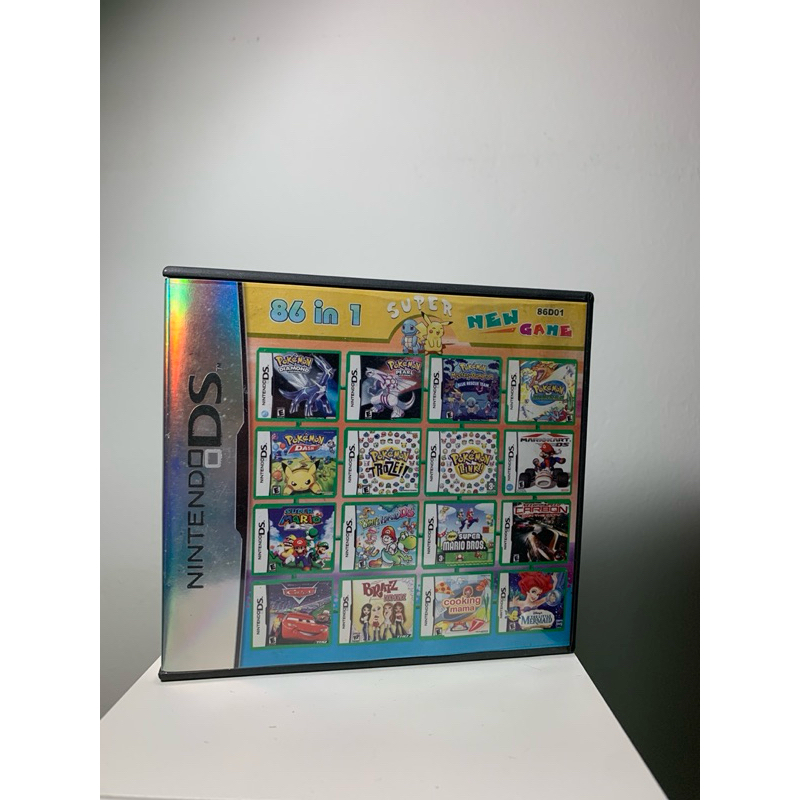 การ์ดตลับเกม สำหรับ Nintendo DSI / DS Lite Super New Game 86 IN 1 | Shopee Thailand