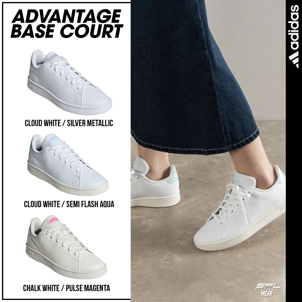 Adidas Collection อาดิดาส รองเท้าผ้าใบ สำหรับผู้หญิง W Advantage Base ...