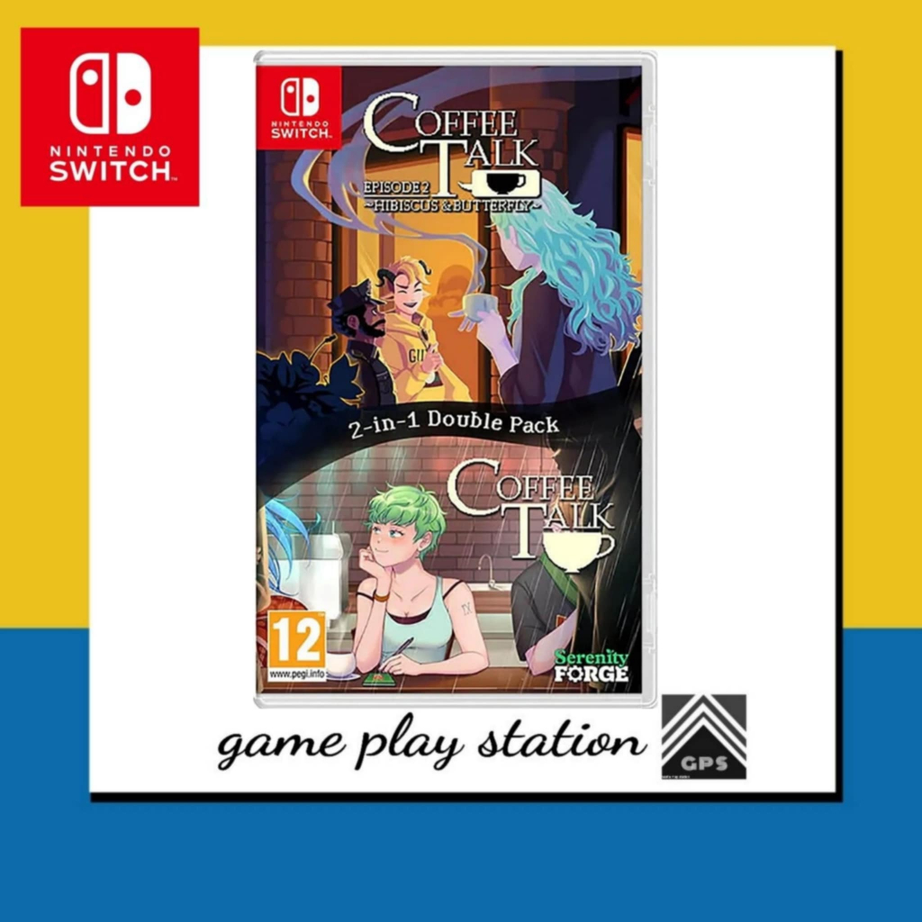 nintendo switch coffee talk 1 & 2 double pack ( english eur ) | Shopee ...