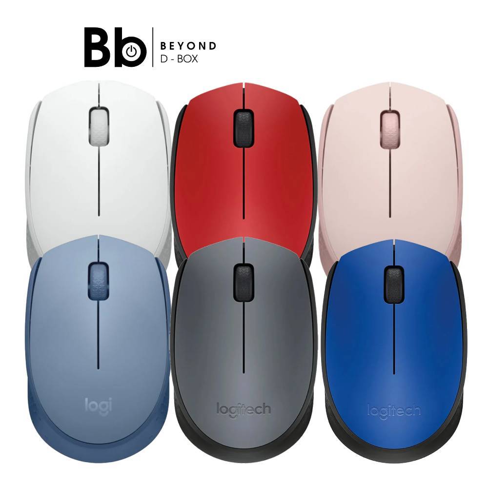 เมาส์ไร้สาย Logitech Wireless Mouse M171 ดีไซน์กะทัดรัด [เลือกสีได้] by ...