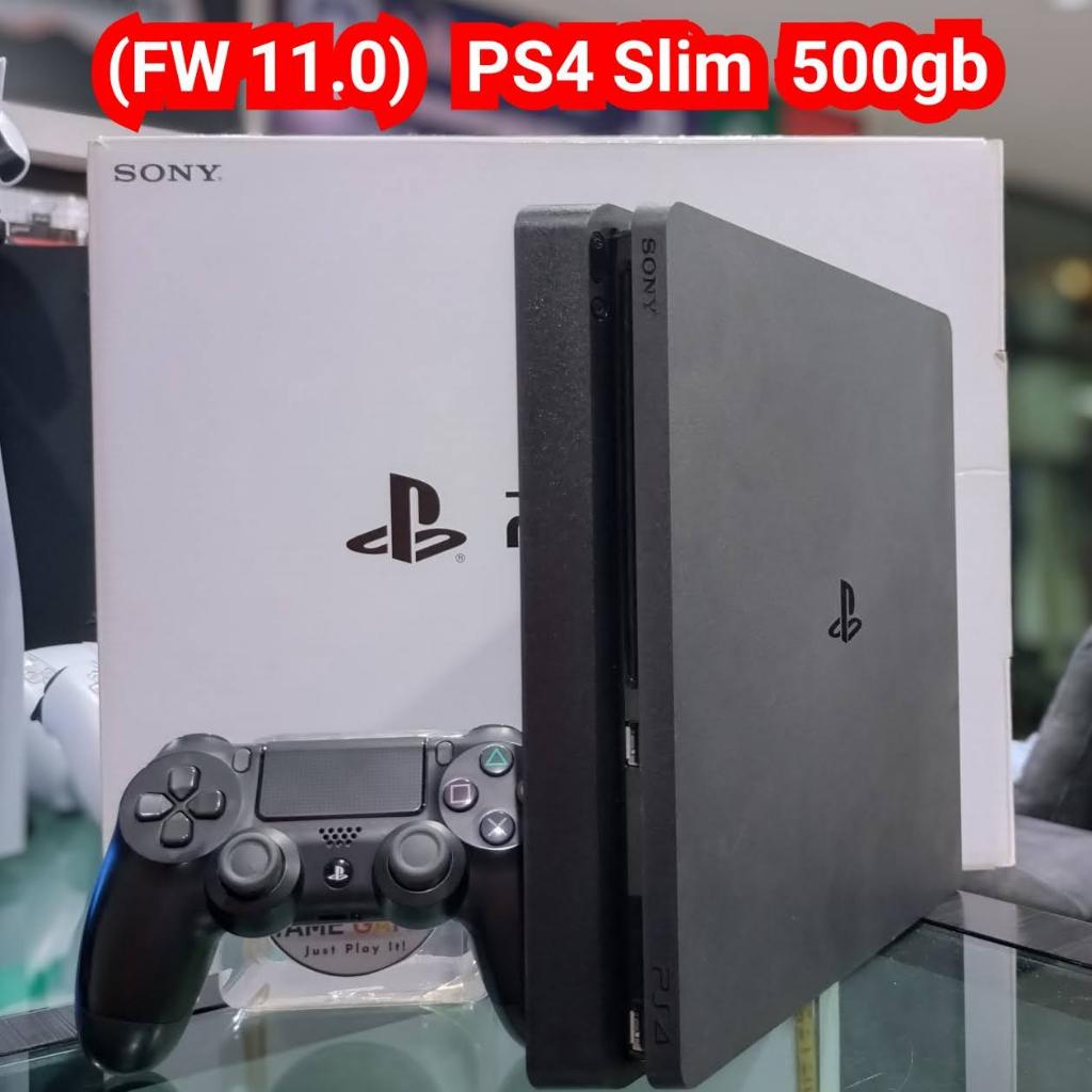 (FW 11.00) เครื่อง PS4 Slim 500GB มือ2 Playstation4 Slim มือสอง (รุ่น CUH-2015A 500GB) | Shopee ...