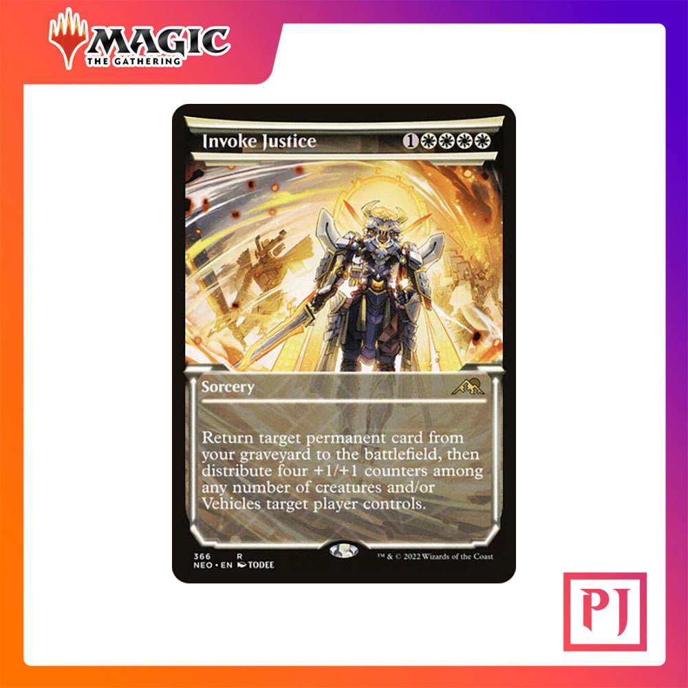 [MTG] Invoke Justice (Showcase) [NEO] [WHITE] [RARE] [NORMAL] [ENG ...