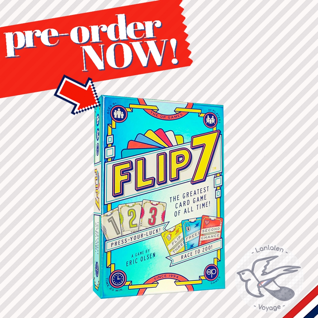 [Pre-Order] Flip 7 [EN] [Boardgame] | Shopee Thailand