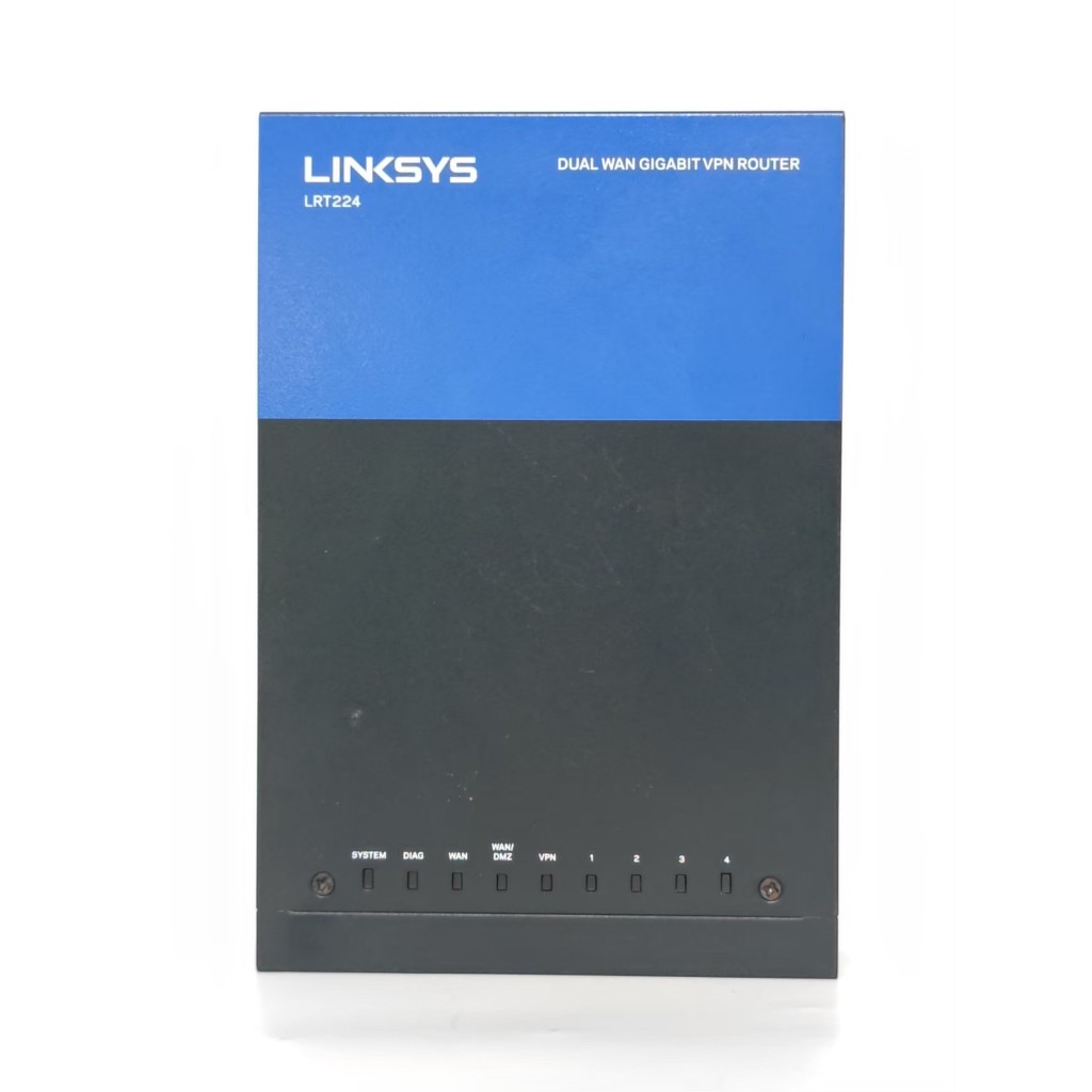 Linksys LRT224 – Dual Gigabit WAN VPN Router เราเตอร์ไวไฟ (มือสอง ...
