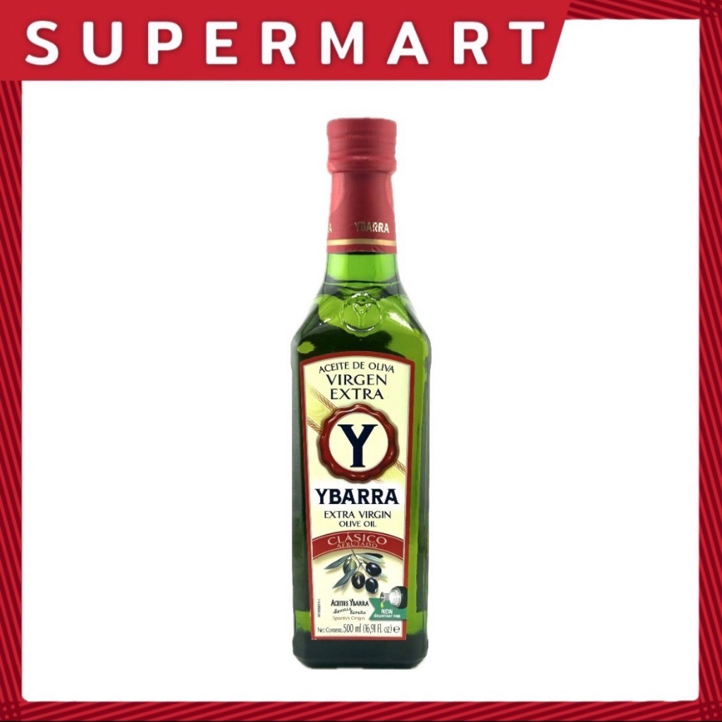 SUPERMART Ybarra Extra Virgin Olive Oil 500 ml.#1115540 | Shopee Thailand