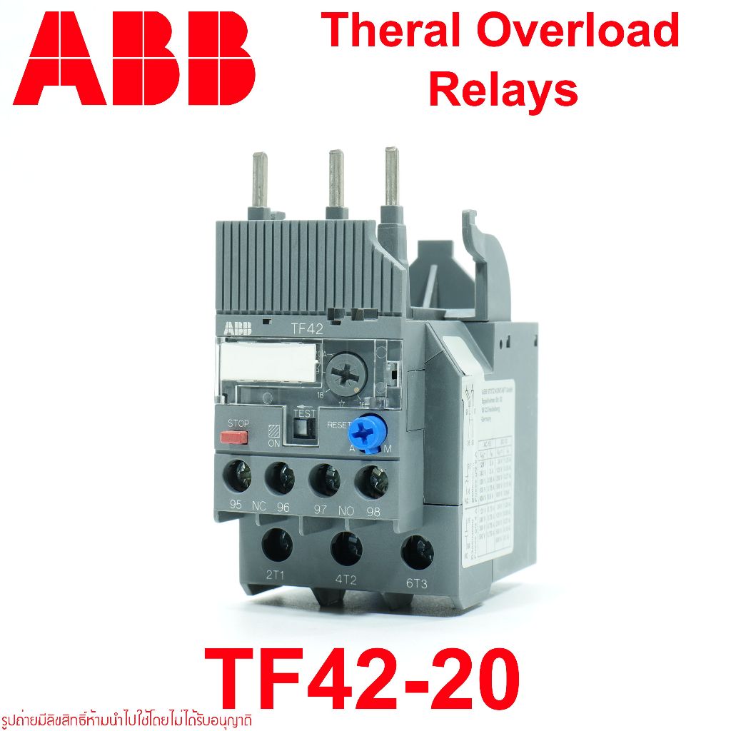 TF42-20 ABB TF42 Thermal overload relays ABB 1SAZ721201R1049 ABB TF42 ...