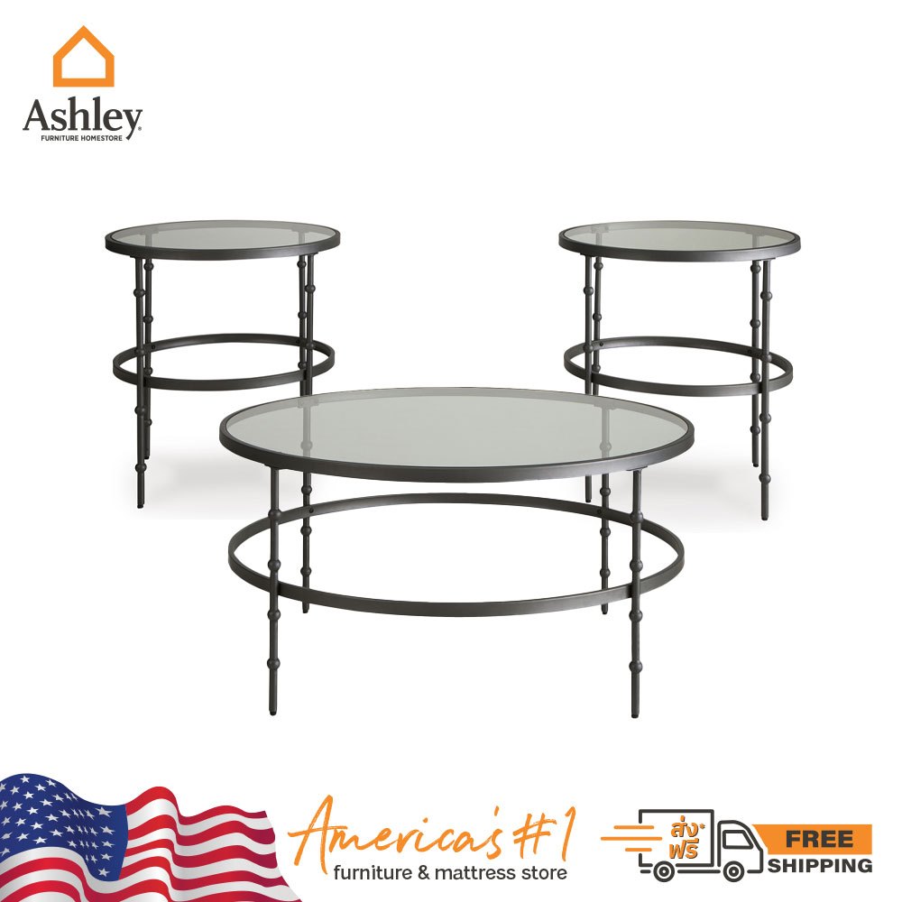 Ashley ชุดโต๊ะ 3 ตัว รุ่น KELLYCO/3,Set of 3 Table | Shopee Thailand