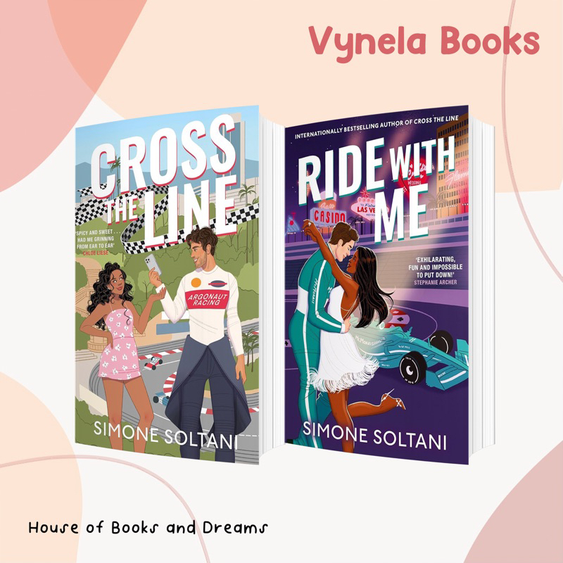 VYNELA (หนังสือภาษาอังกฤษ) CROSS THE LINE / RIDE WITH ME (LIGHTS OUT #1 ...