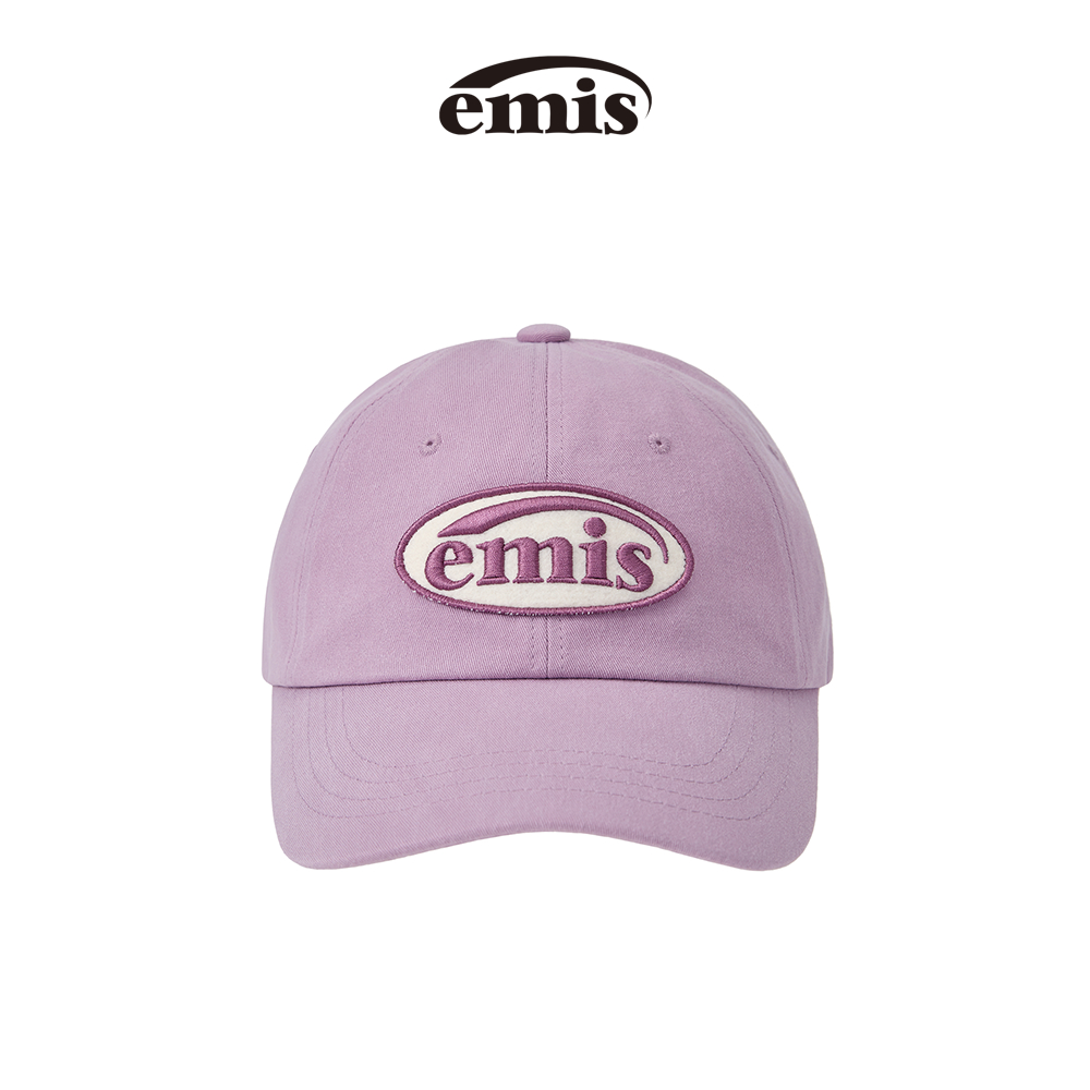 EMIS - TONE ON TONE WAPPEN BALL CAP (BEIGE ,BLACK ,BLUE ,BROWN ,GREY ...