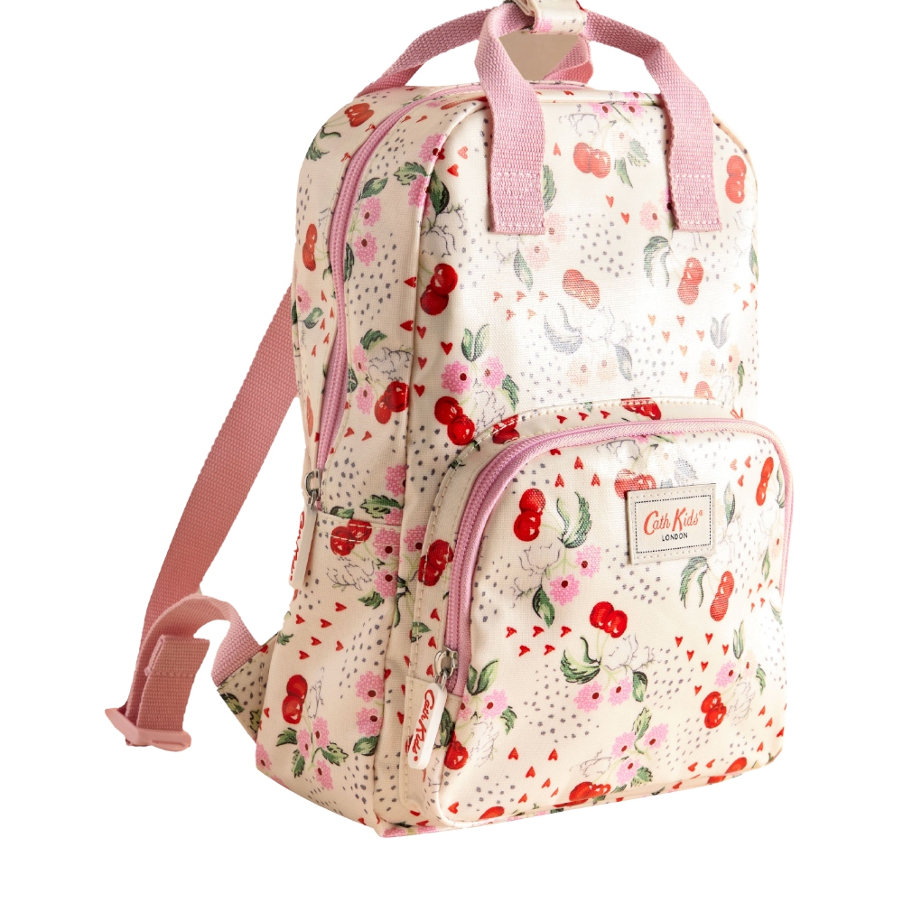 Cath Kidston Kids Girl Medium Backpack Cherry Bunches Ecru | Shopee ...
