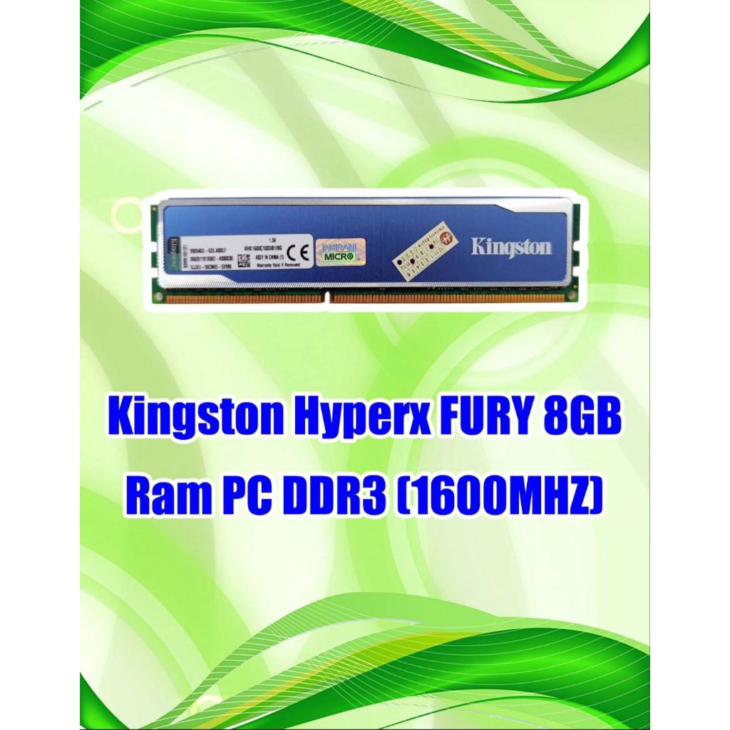 Ram Pc DDR3 8GB (1600) | Shopee Thailand