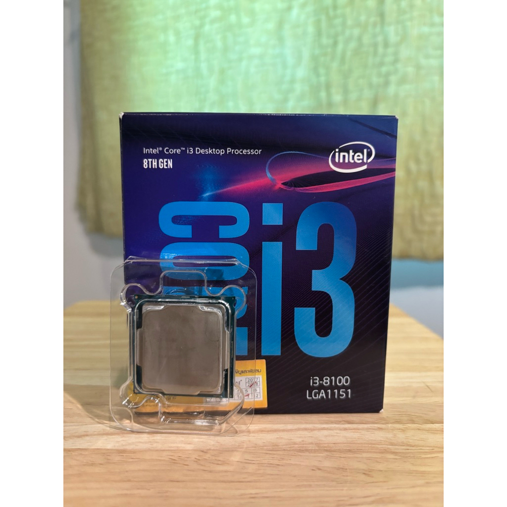 💻 Intel Core i3-8100 Processor (LGA 1151) – ของแท้ มือสอง สภาพดี พร้อมใช้งาน! | Shopee Thailand