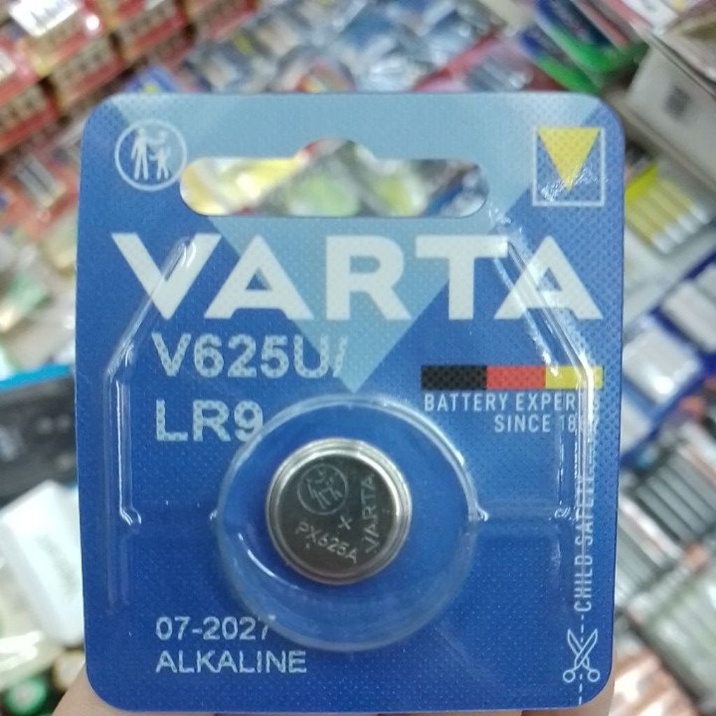 (แพคเดี่ยว1ก้อน) ถ่านกล้อง Varta V625U, LR9, EPX625G, PX625, LR625 1.5V ...