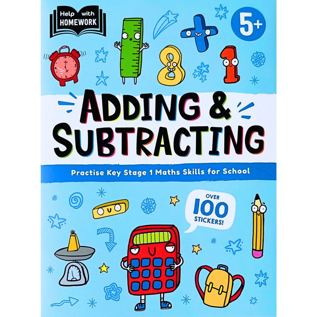 ( Age5 - 6 )🌟LATEST EDITION 2025🌟Maths Adding Subtraction Workbook ...