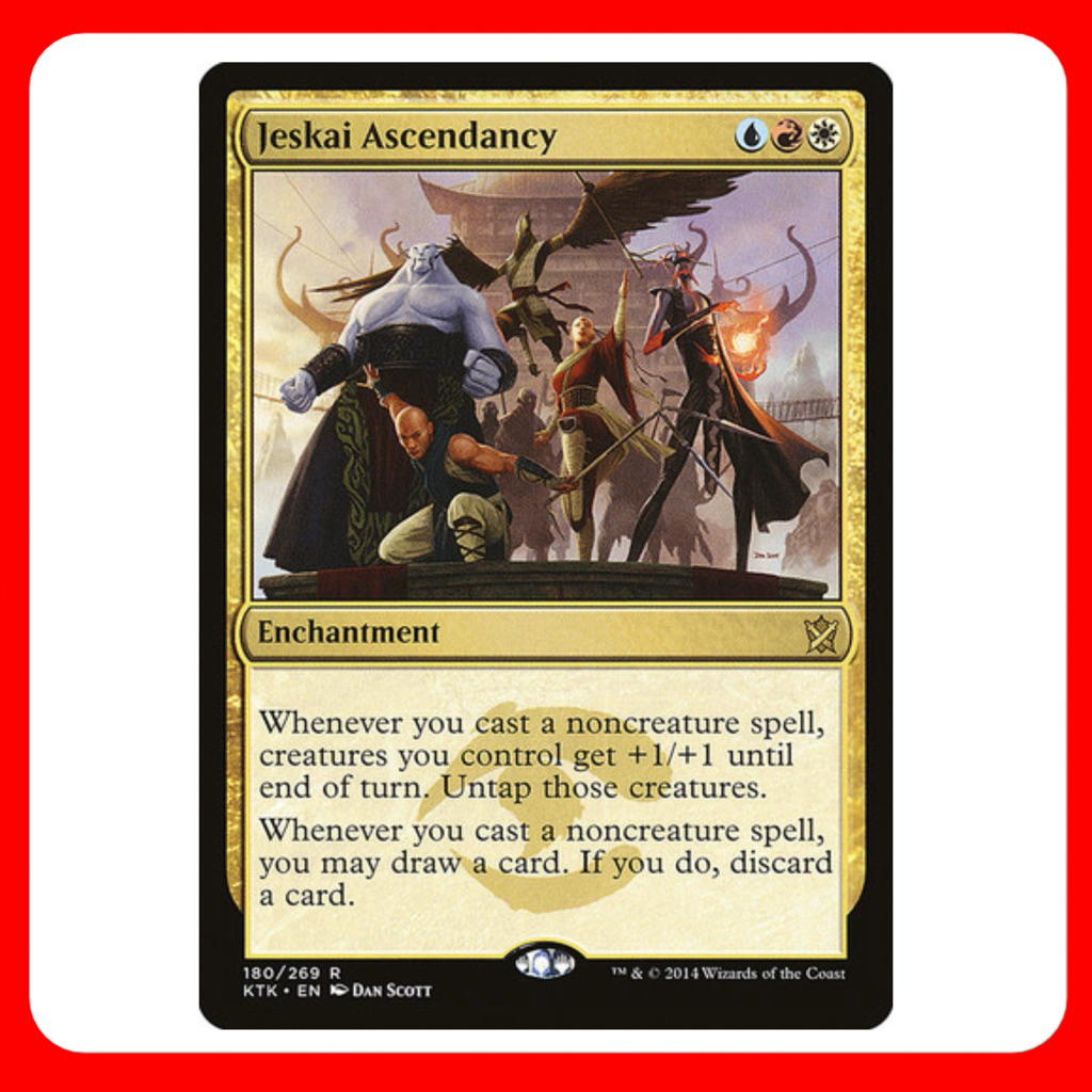 [MTG] Jeskai Ascendancy [KTK] [MULTI] [RARE] [NORMAL] [ENG] (การ์ดเมจิค ...