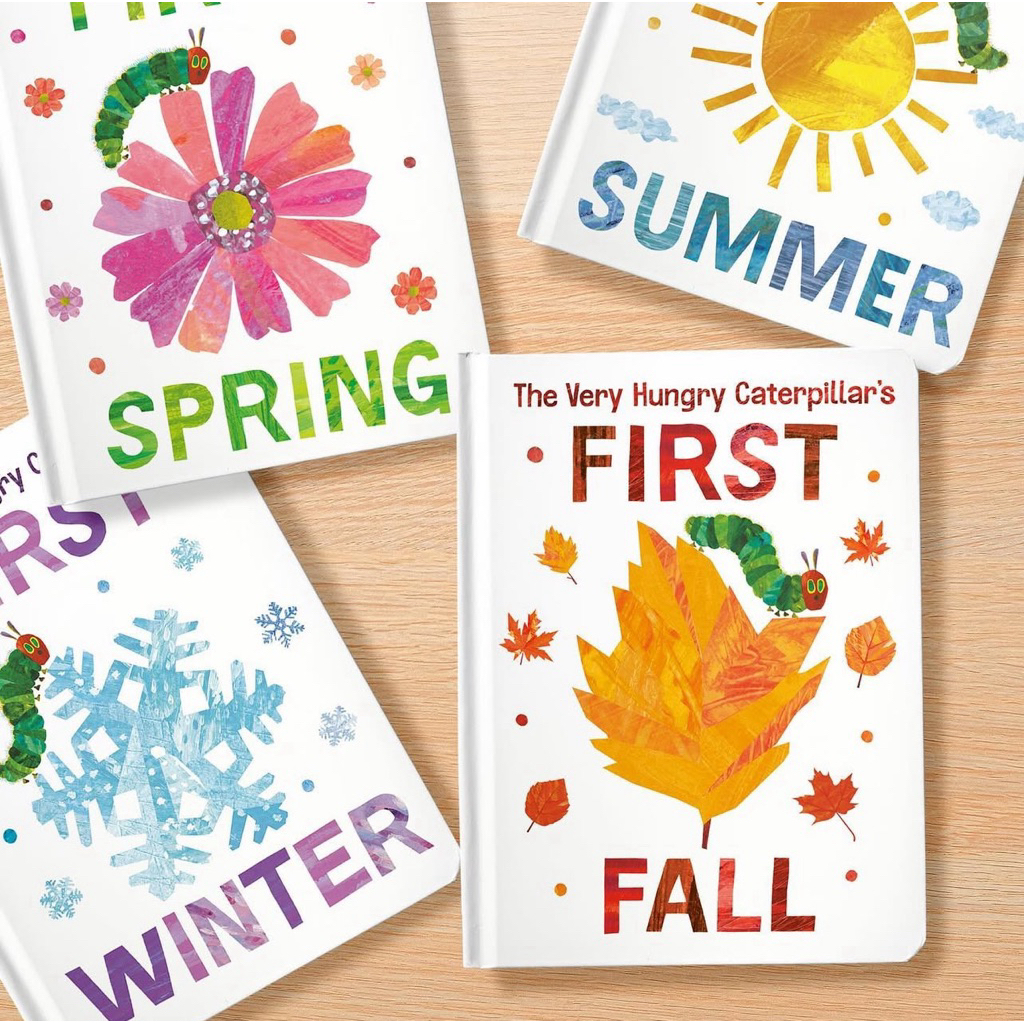 The Very Hungry Caterpillar's First Spring ,Summer,Fall,Winter | Shopee ...