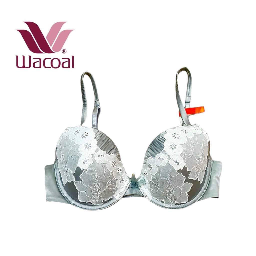 Wacoal เสื้อในมีโครง รุ่น 2 ตะขอ size C70/32C | Shopee Thailand