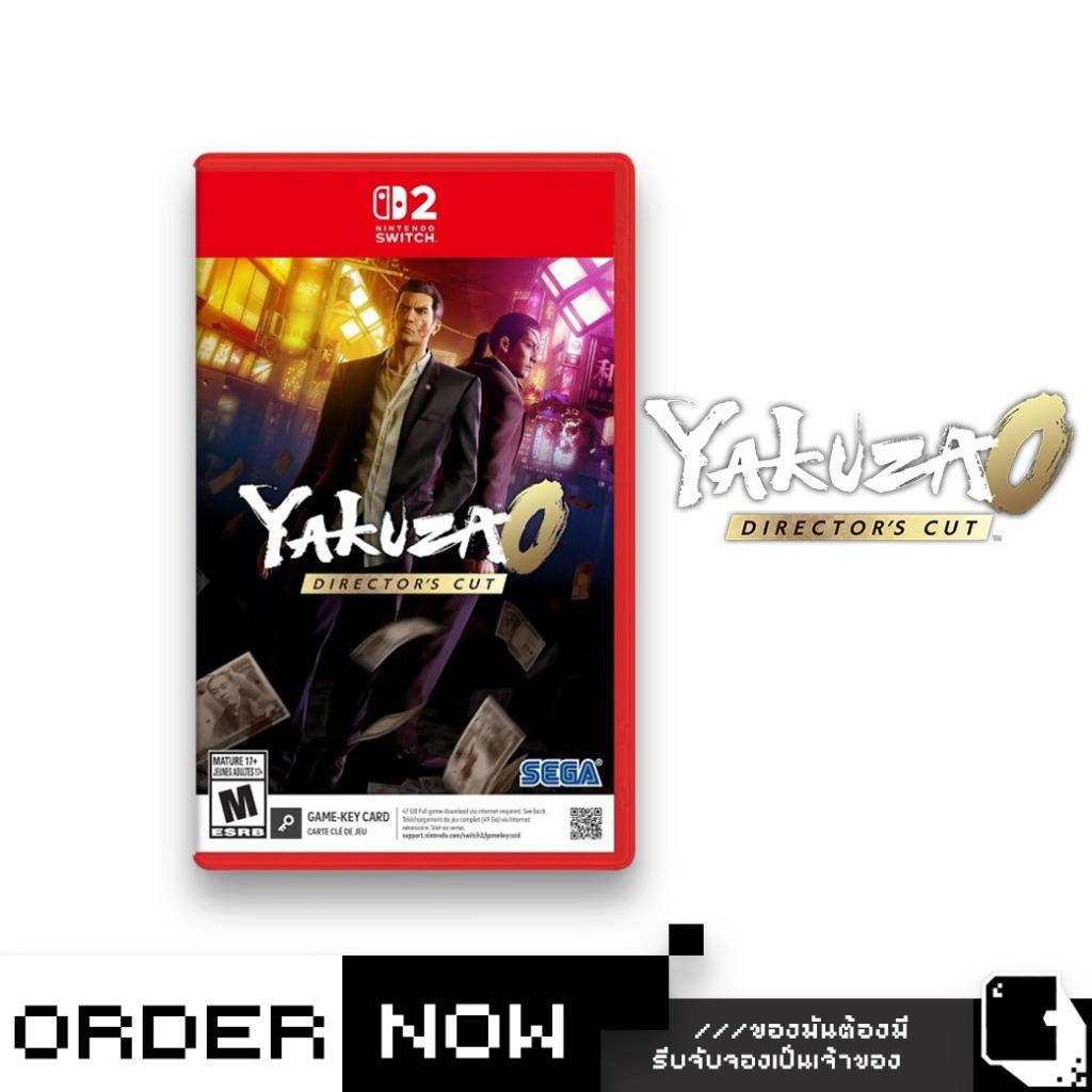 Nintendo Switch™2 NS2 Yakuza 0: Director's Cut (Game-key Card) (By ClaSsIC GaME) | Shopee Thailand