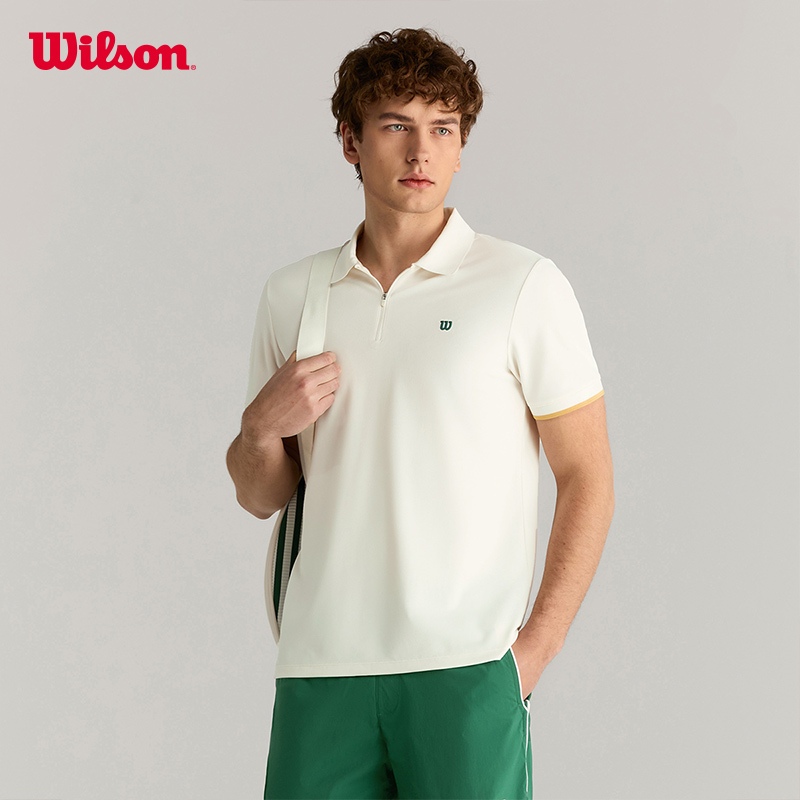 Wilson Men ON THE DAILY POLO WM20083512GYC Official Store | Shopee Thailand