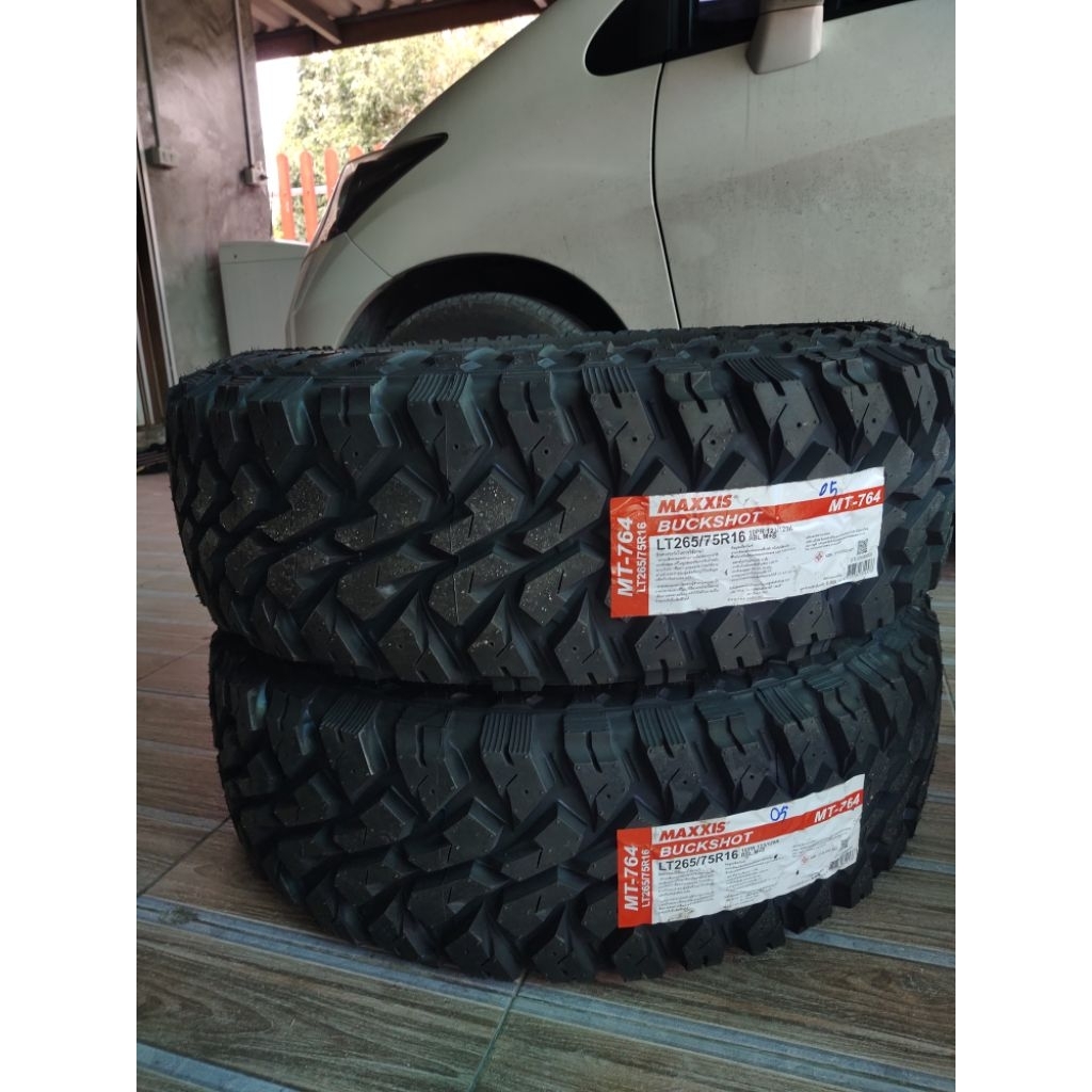 ยาง Maxxis MT764 265/70-75R16 (ตัวพิเศษ!! ผ้าใบ10ชั้น ปี24-25) | Shopee Thailand