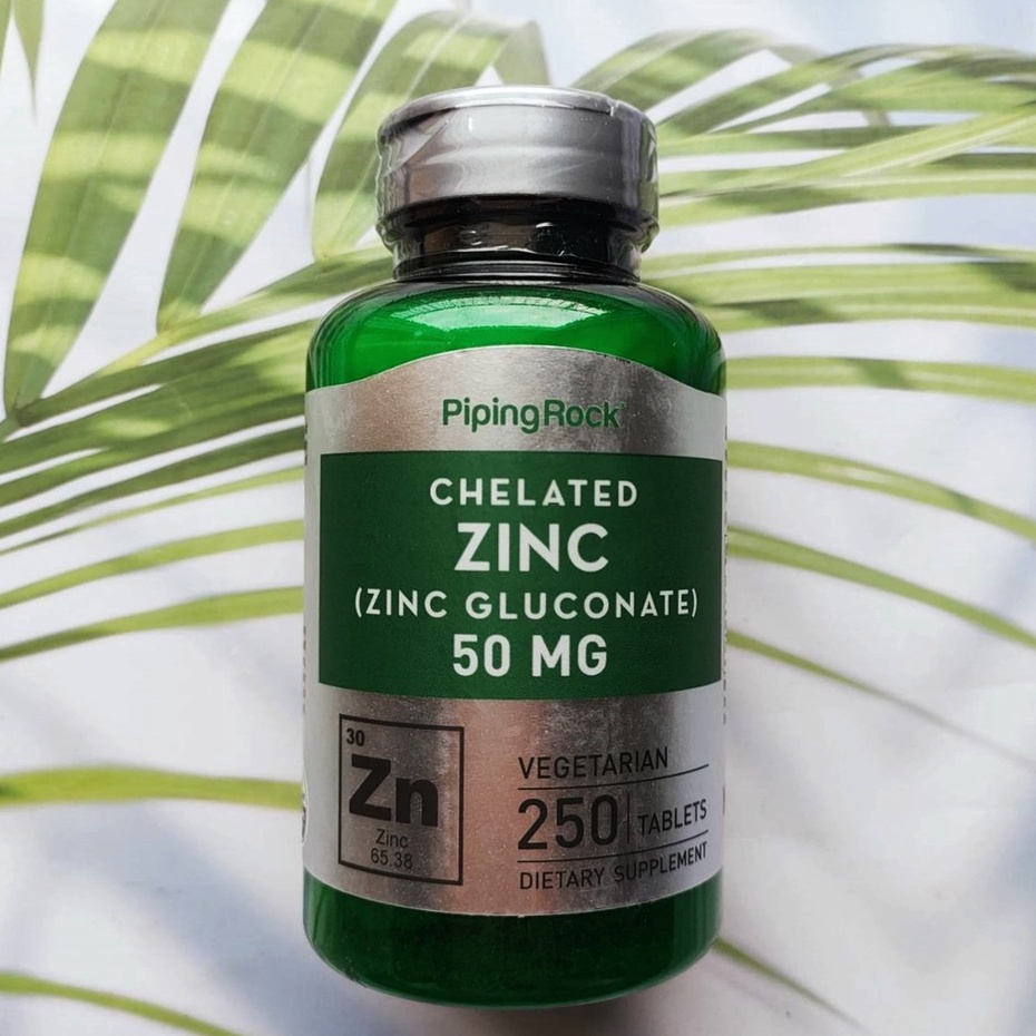 30% Sale!!!EXP:11/25 คีเลต ซิงค์ Chelated Zinc (Gluconate) 50 mg 250 ...