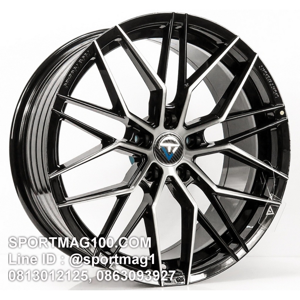 ล้อแม็กซ์ FlowForming VLF06 ขอบ18นิ้ว 5รู114/112 สีดำหน้าเงา กว้าง8นิ้ว Offset38 [22104 ...