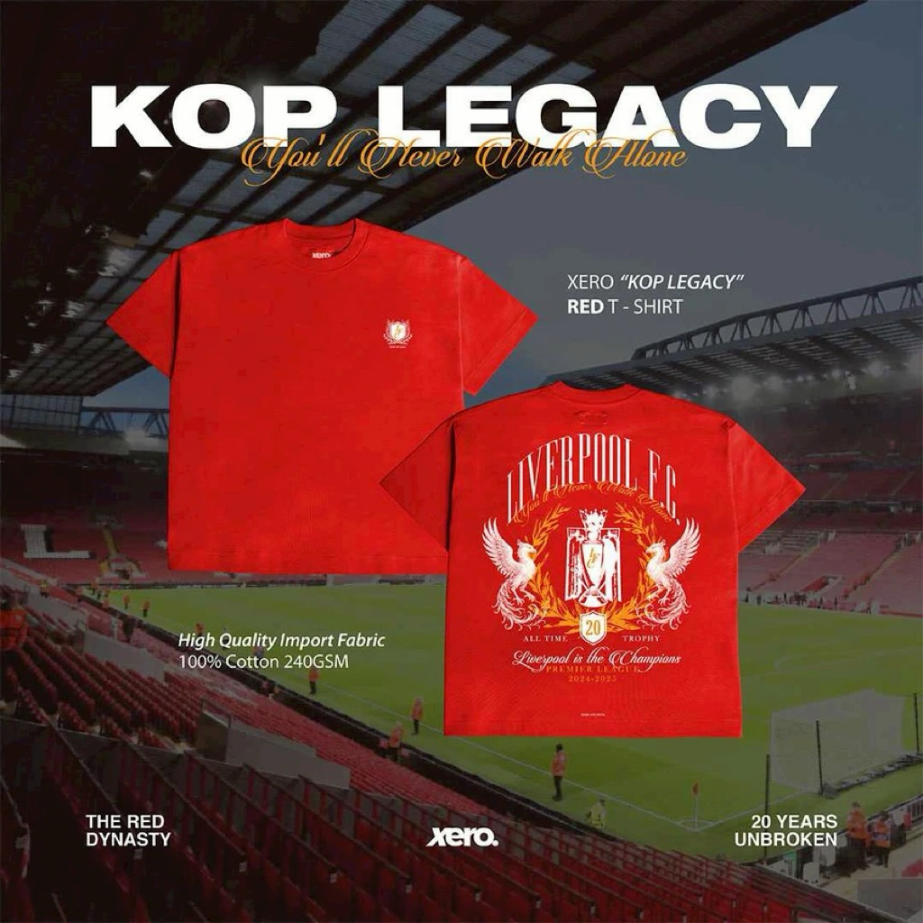 เสื้อยืด XERO Limited Edition KOP LEGACY (Pre-Order) | Shopee Thailand