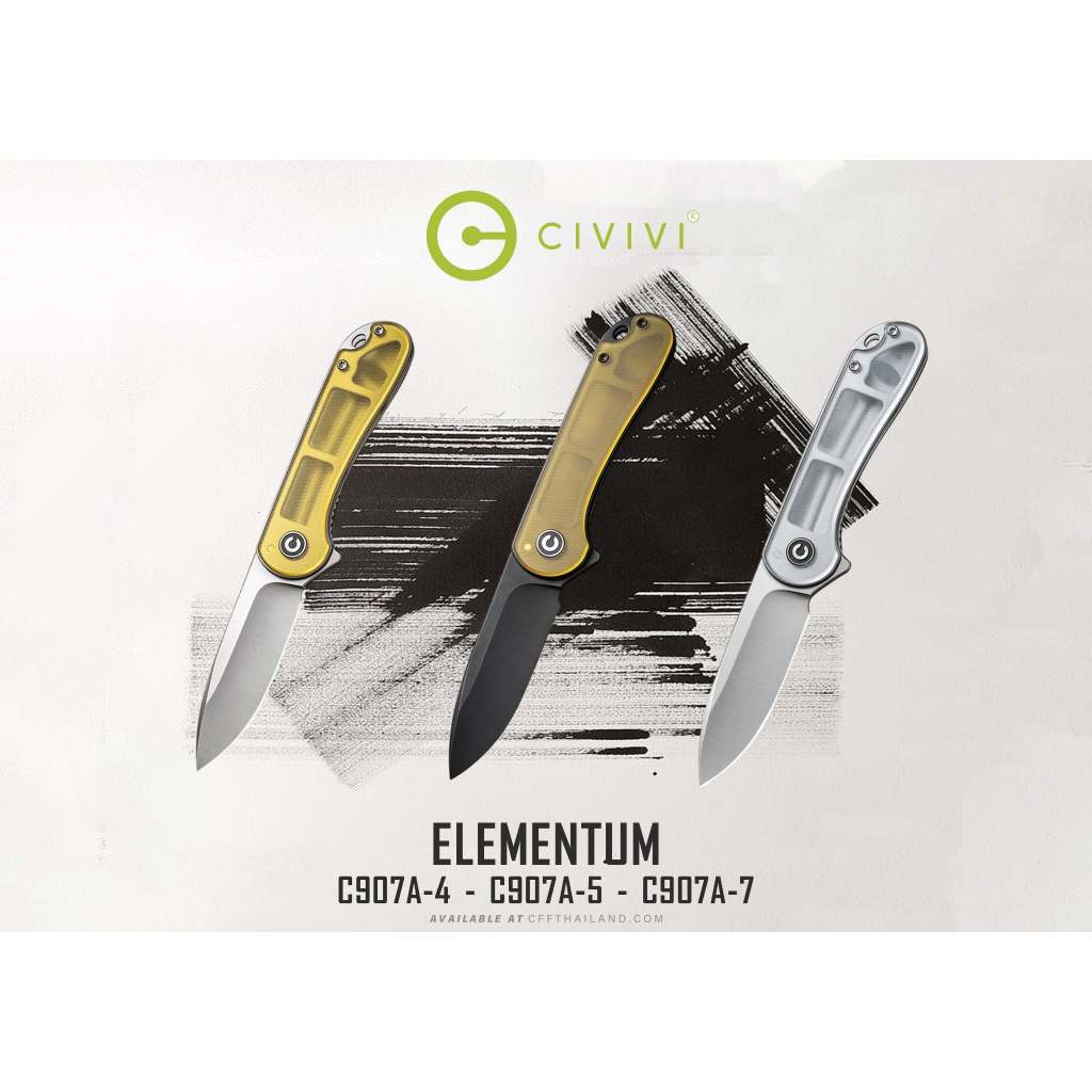 มีดพับ CIVIVI C907A-4 - C907A-7 Elementum | Shopee Thailand