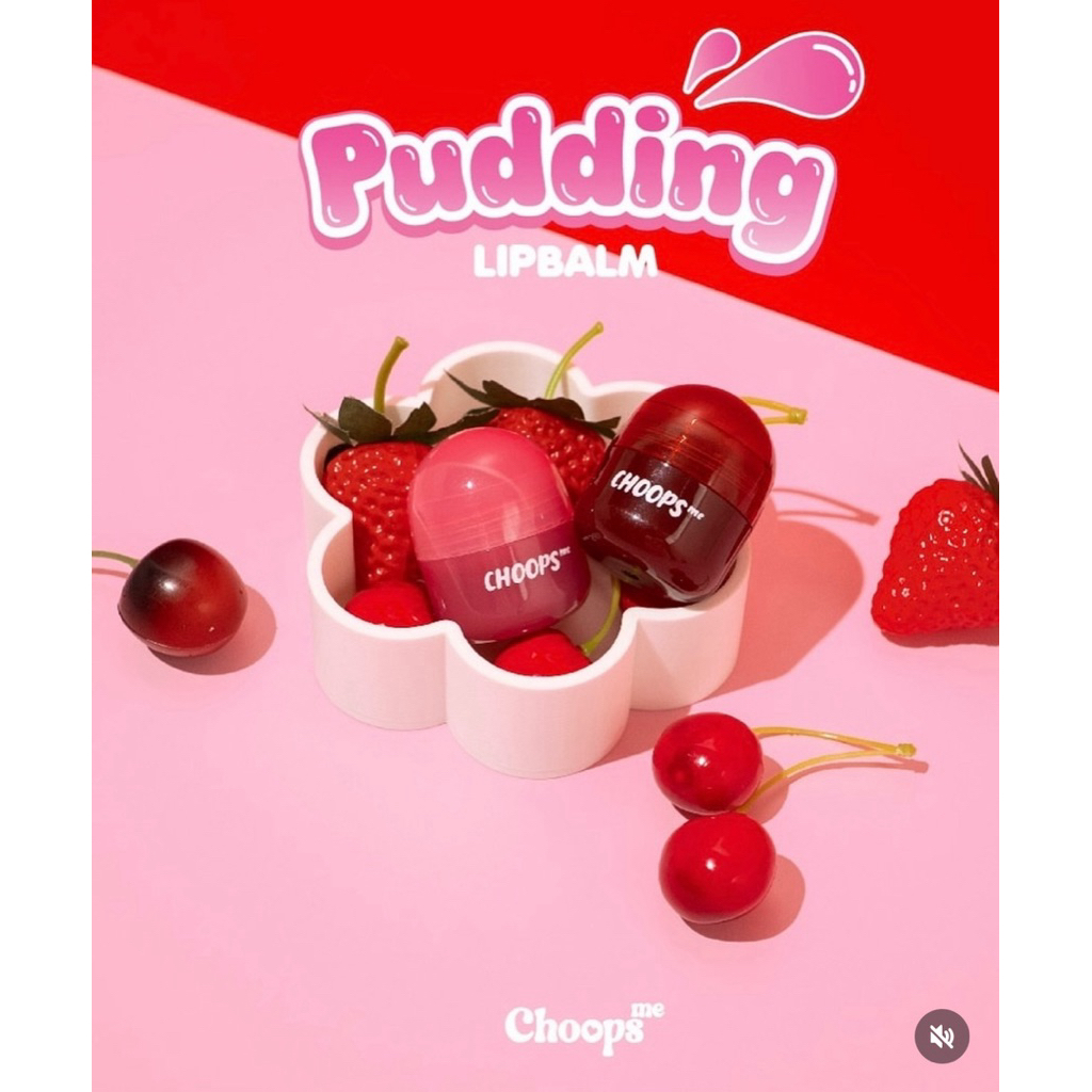 โปร 9.9 CHOOPS PUDDING LIP BALM จุ๊ปส์ มี พุดดิ้ง ลิปบาล์ม 4 มล. ...