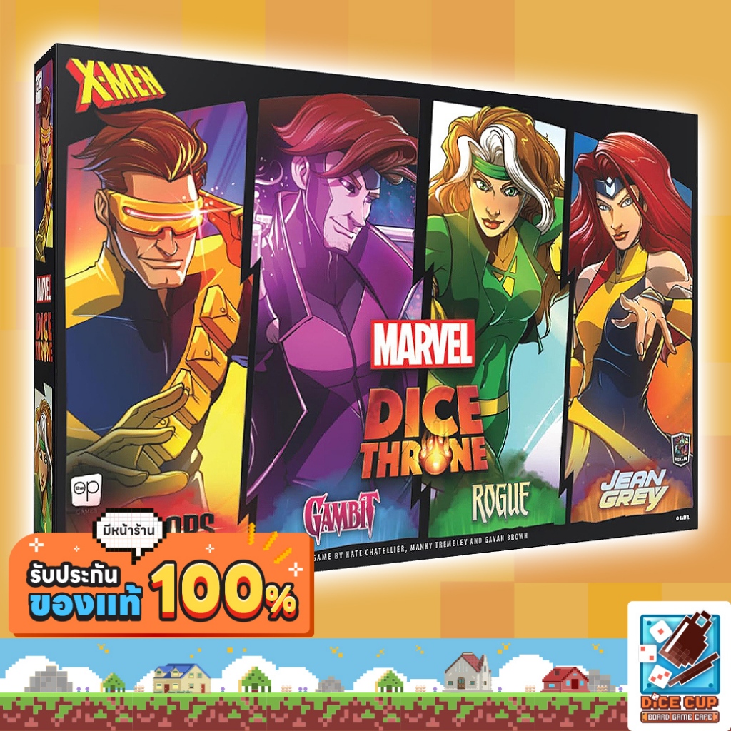 [ของแท้] Dice Throne Marvel: Cyclops. Gambit. Rogue. Jean Grey Board ...