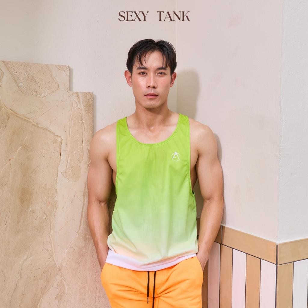 OLIVER MUSCLE - Sexy Tank เสื้อกล้ามเว้าปีกลึก เนื้อผ้าไมโคร นุ่มเบา ...