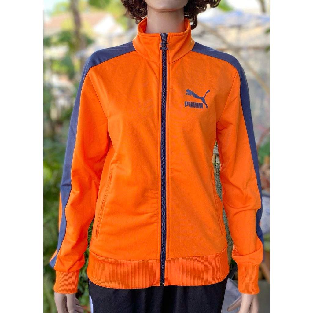PUMA : ORANGE SPORT JACKET | Shopee Thailand
