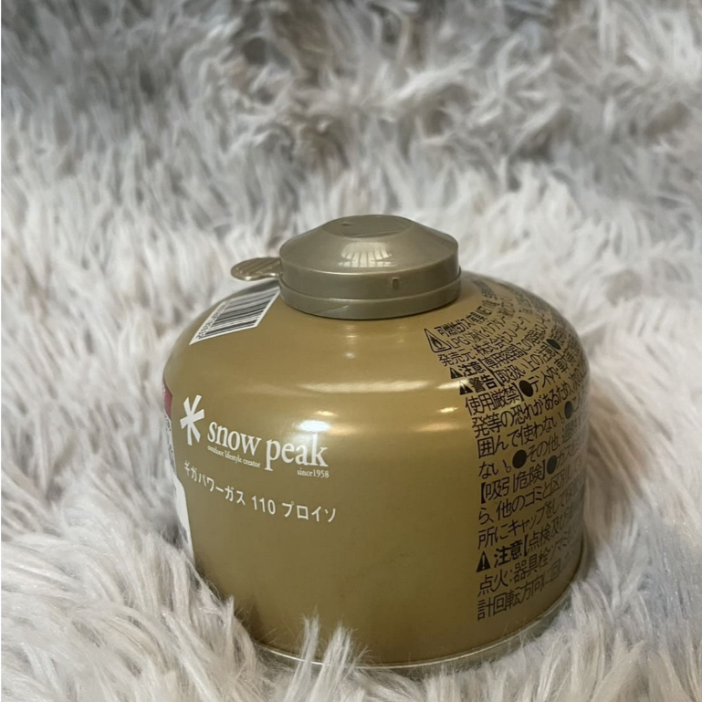 แก๊สกระป๋อง Snow Peak GIGAPOWER FUEL(110g. - Gold) | Shopee Thailand