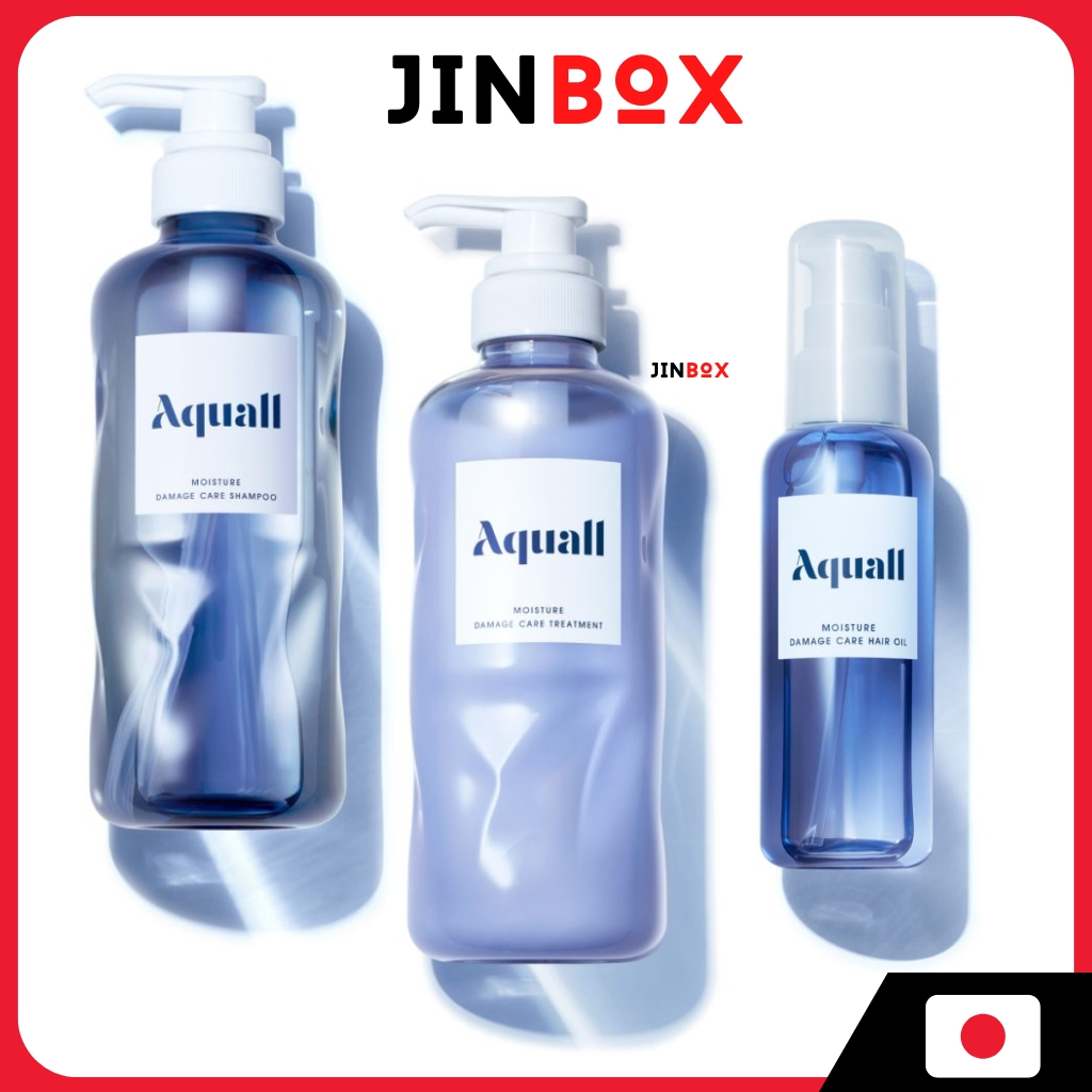 Aquall Shampoo & Treatment [Moisture Damage Care] การดูแลความเสียหายจาก ...