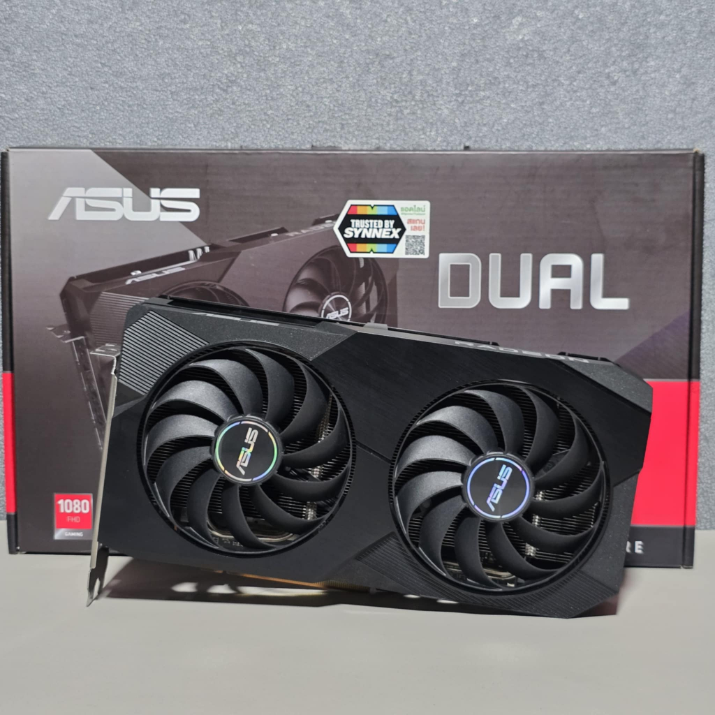 VGA (การ์ดแสดงผล) ASUS DUAL RADEON RX 6600 V2 8GB GDDR6 (มีกล่อง ...